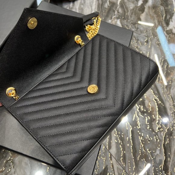 Yves Saint Laurent Bags Ysl College Large Chain Bag In Quilted yves-saint-laurent-bags-ysl-college-large-chain-bag-in-quilted